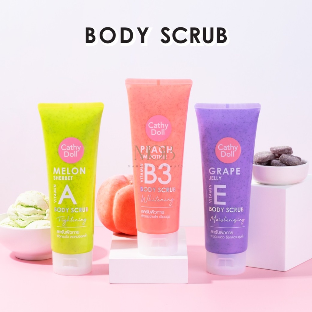 Jual CATHY DOLL BODY SCRUB 320G | Shopee Indonesia