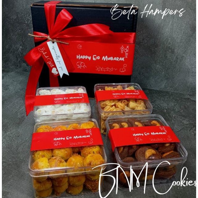 Jual HAMPERS LEBARAN NATAL IMLEK SOUVENIR GIFT BOX HADIAH PERNIKAHAN PARCEL KADO ISI KUE KERING ...