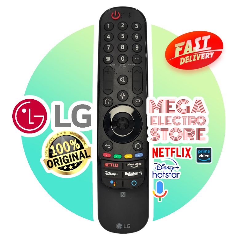 Jual Remote Magic TV LG MR21GA ORIGINAL | Shopee Indonesia