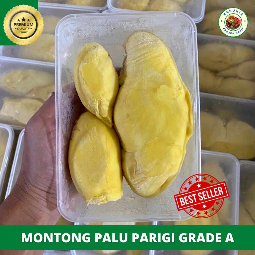 Jual Durian Montong Palu Sulawesi Grade AA Durian Kupas Frozen Garansi Manis Parigi | Shopee ...