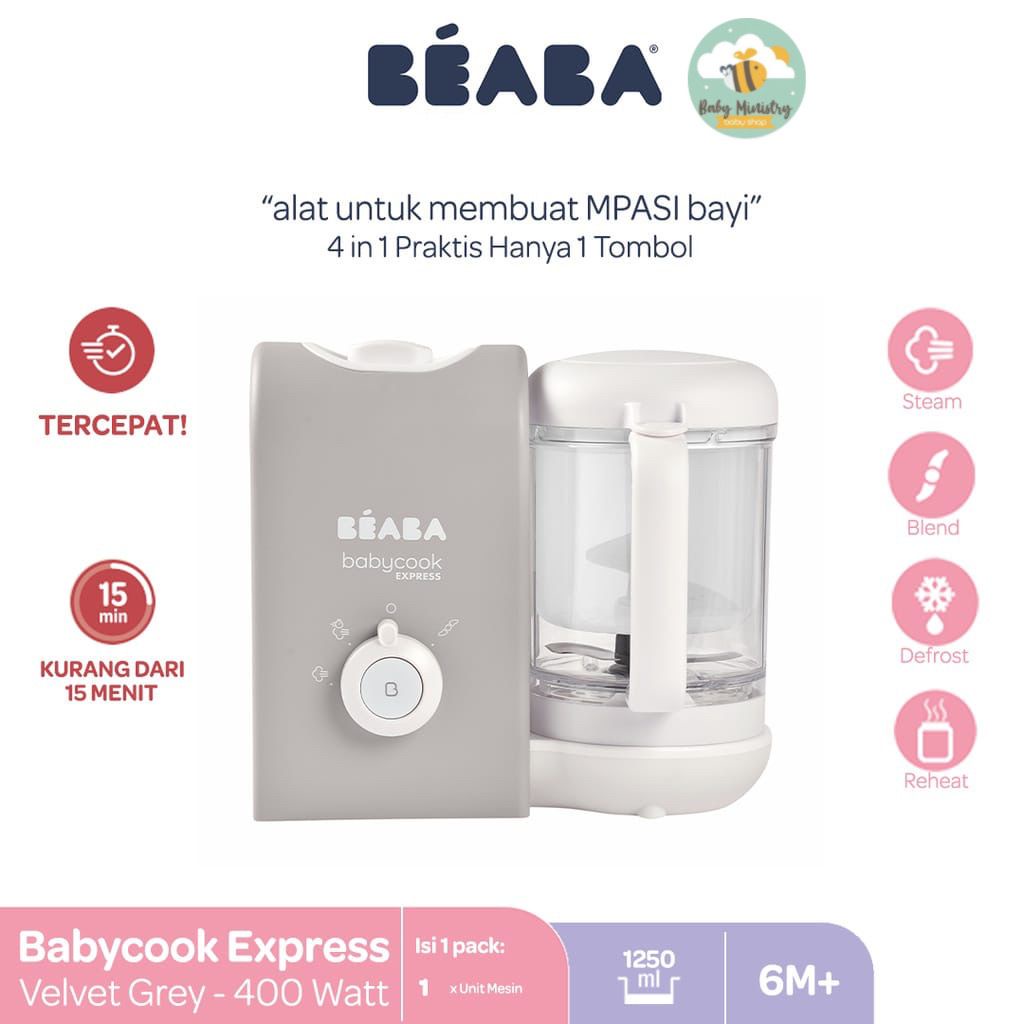 Jual BEABA BABY COOK / BEABA SOLO / BEABA BABYCOOK EXPRESS / BABY FOOD ...