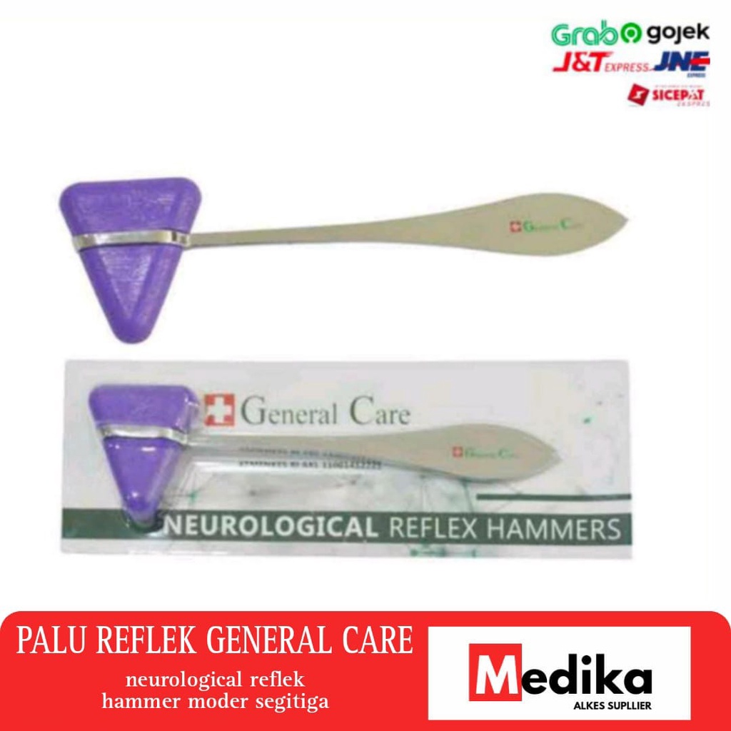 Jual Palu Refleks / Neurogical Reflex Hammer Model Segitiga | Shopee ...