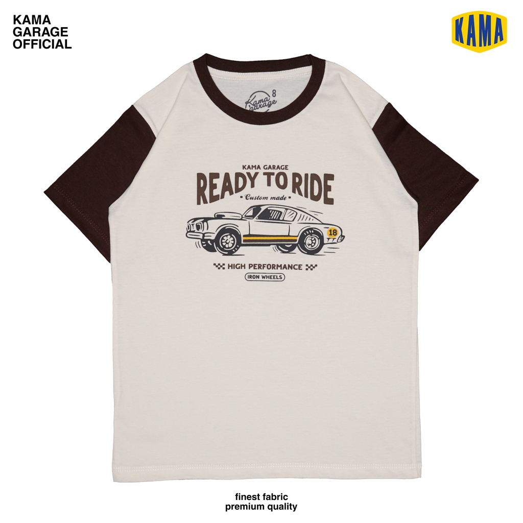 Jual KAMA GARAGE Ready To Ride baju kaos anak unisex 1-8 tahun | Shopee ...
