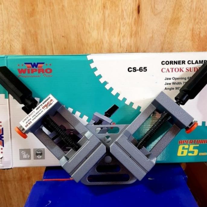 Jual Catok Sudut Siku Besar Clamp Sudut Corner 75Mm Wipro | Shopee ...