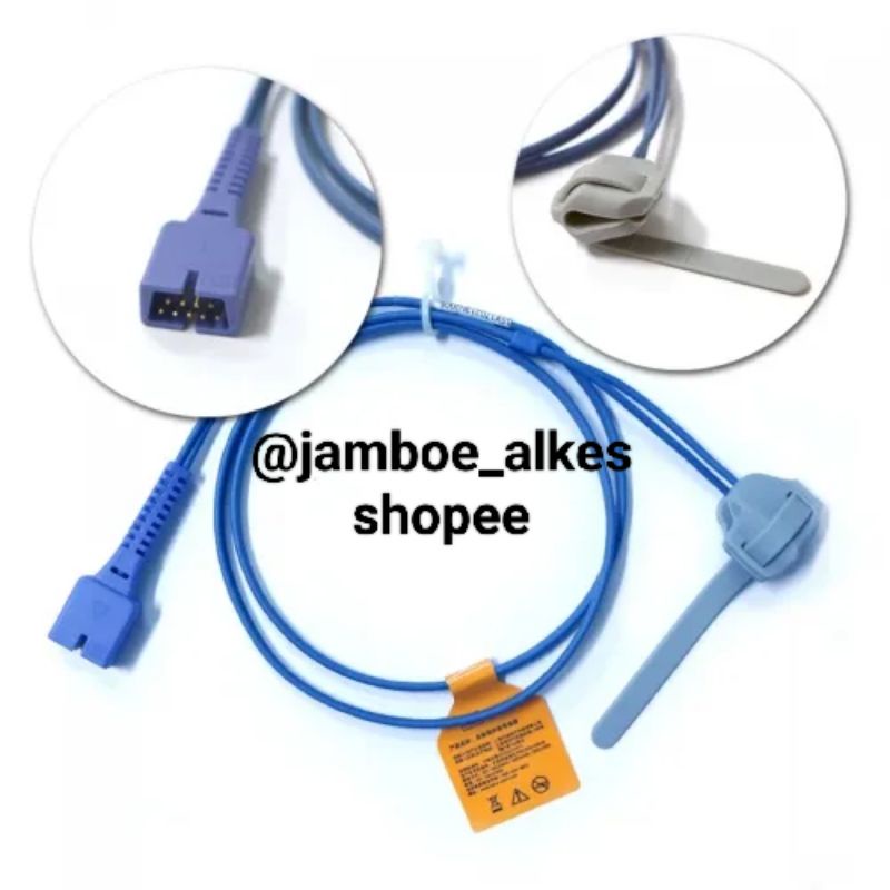 Jual Kabel SpO2 Nellcor Oximax, 9pin | Shopee Indonesia