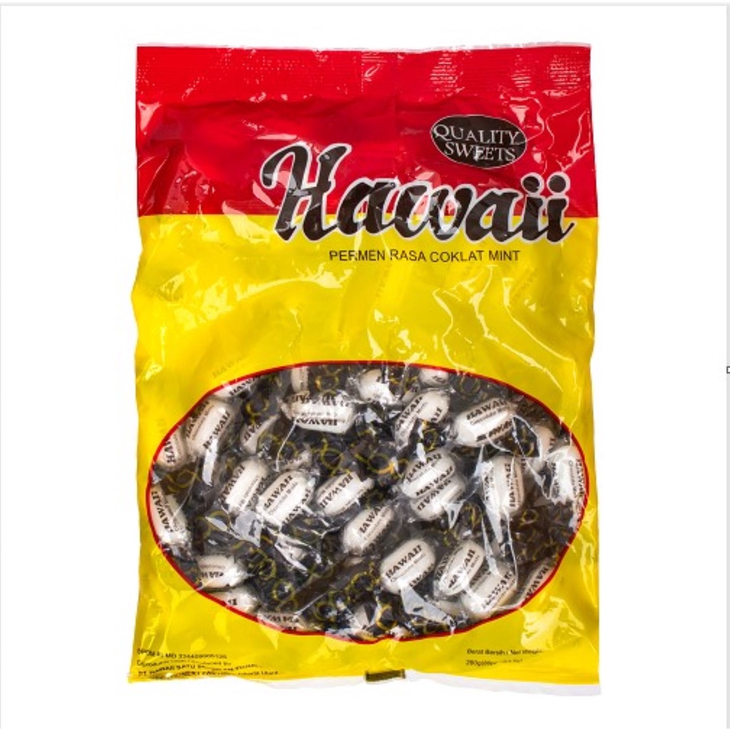 Jual PERMEN HAWAII MINT COKLAT 280GR | Shopee Indonesia