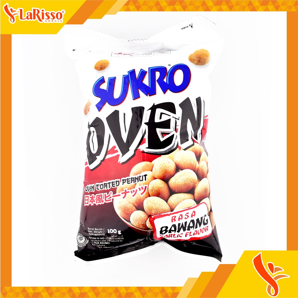 Jual KACANG SUKRO OVEN 100GR ALL VARIAN | Shopee Indonesia