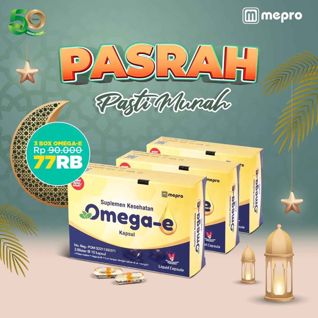 Jual OMEGA - E Minyak Ikan Kapsul (PROMO) | Shopee Indonesia