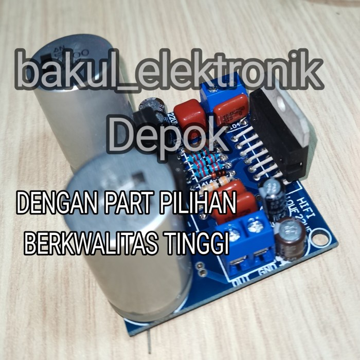 Jual KIT POWER AMPLIFIER 100W TDA7294 DENGAN PSU | Shopee Indonesia
