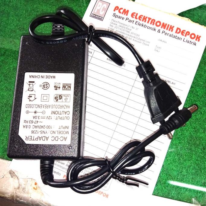 Jual Adaptor 12v 3A PSU power supply 12 volt 3 Ampere Switching pcmelektrob9090 Ayo Order ...