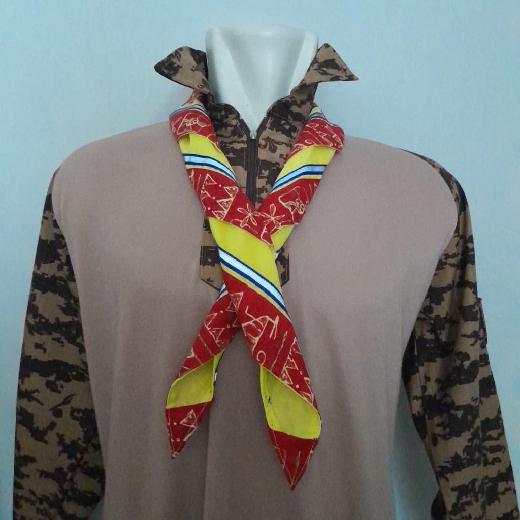 Jual SCRAF PRAMUKA/ PRAMUKA SCRAF MOTIF BATIK NUSANTARA KALIMANTAN ...