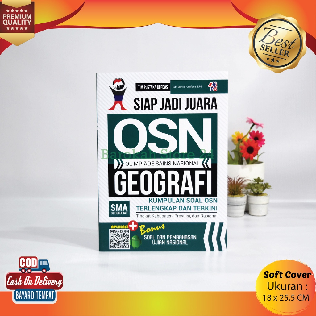Jual Buku OSN - Siap Jadi Juara OSN GEOGRAFI SMA Sederajat Kumpulan Soal OSN Terlengkap Dan ...