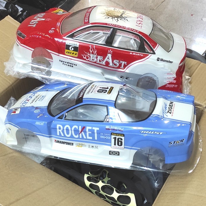 Jual Body Shell Rc Drift On Road 1:10 Tamiya Tt01 Hsp Racing #Original ...