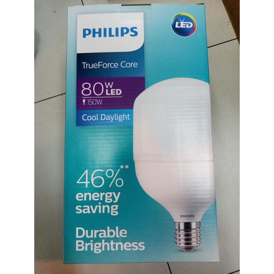 Jual Philips LED Bulb Jumbo TForce Core HB 80 Watt E40 | Shopee Indonesia