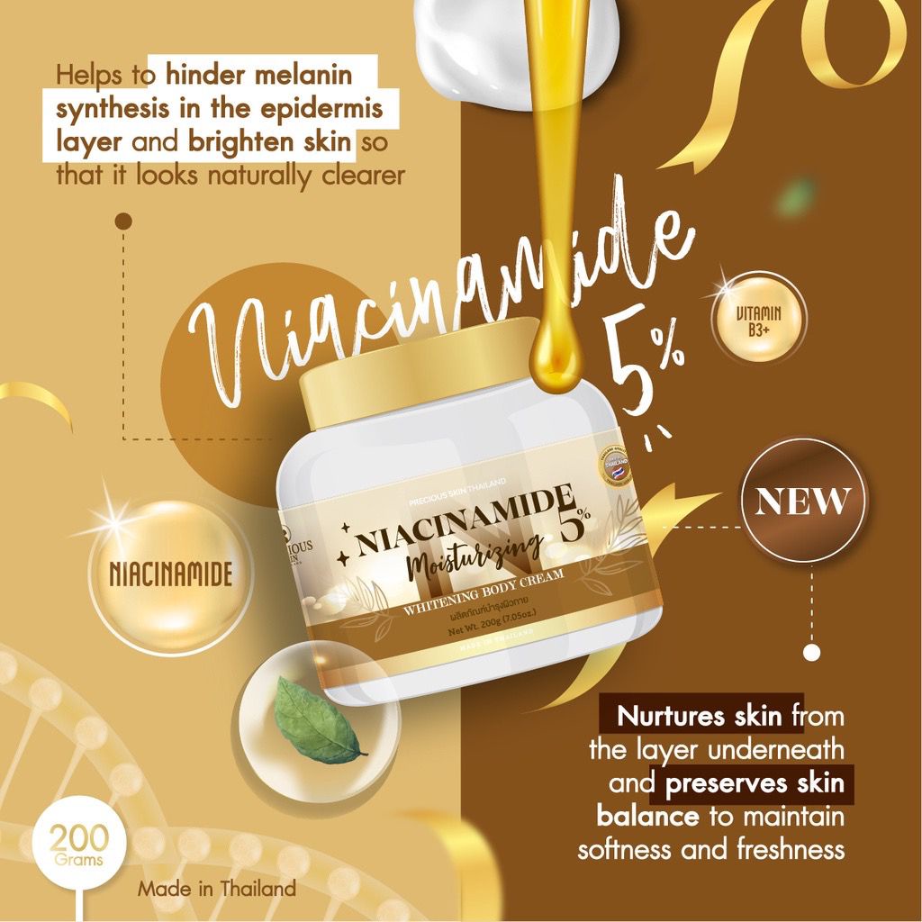 Jual Precious Niacinamide Body Cream 200g | Shopee Indonesia