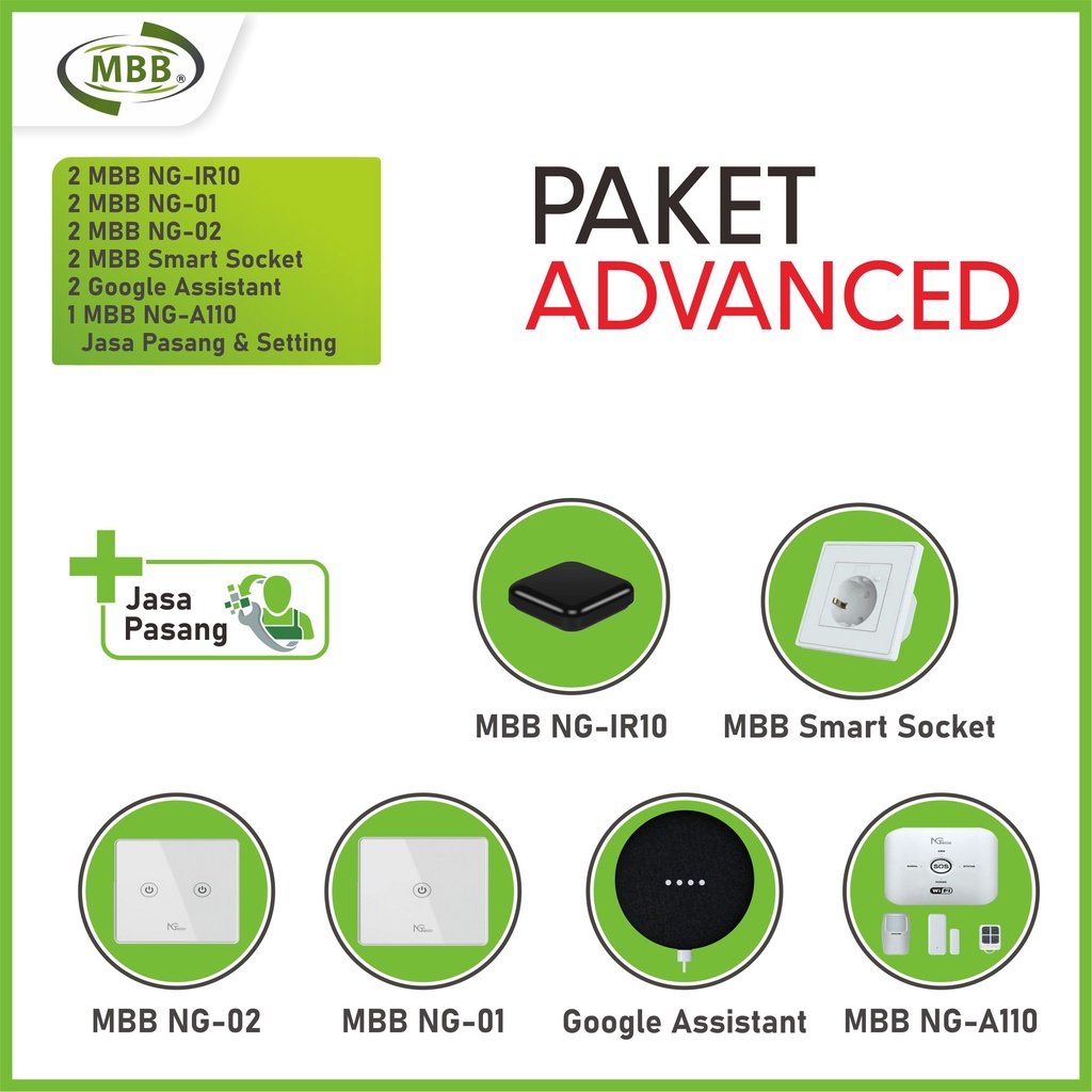 Jual NGTeco Bundling Package Smart Living Advance Smart Home IoT ...