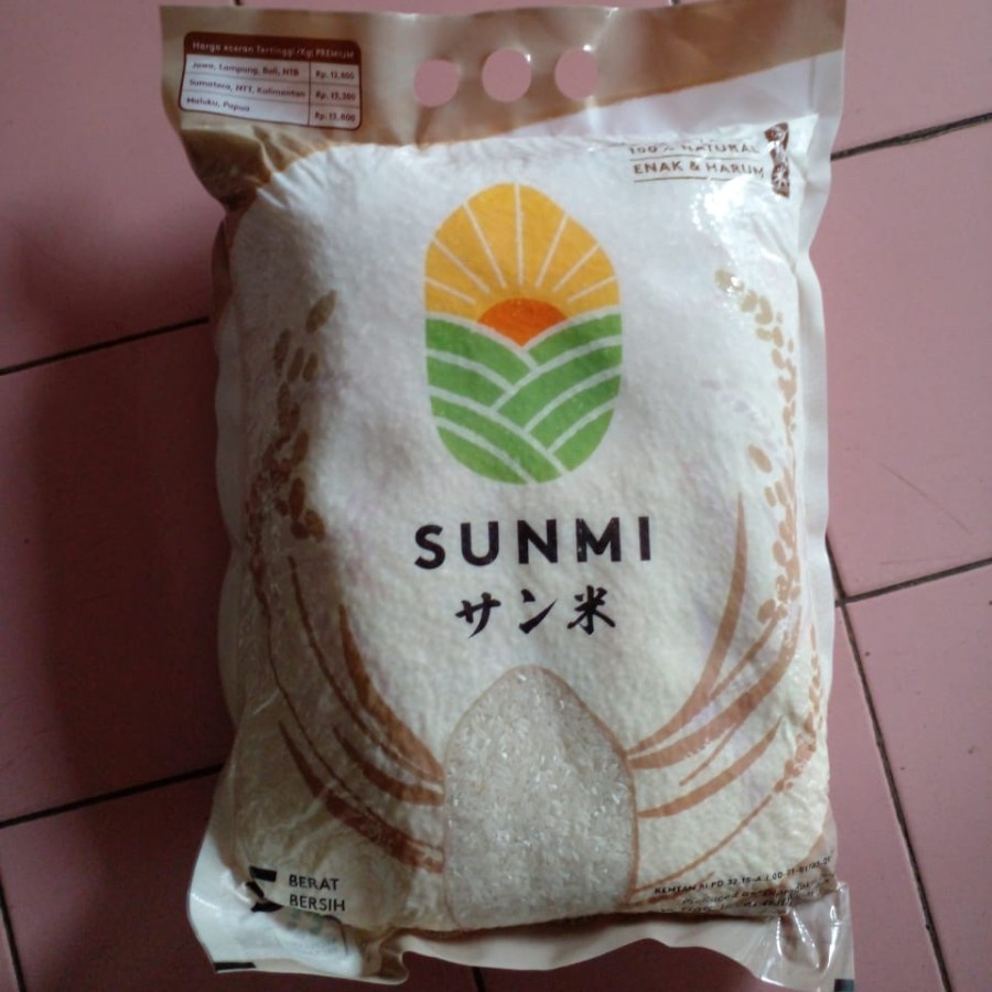 Jual Beras Premium 5kg Sunmi | Shopee Indonesia