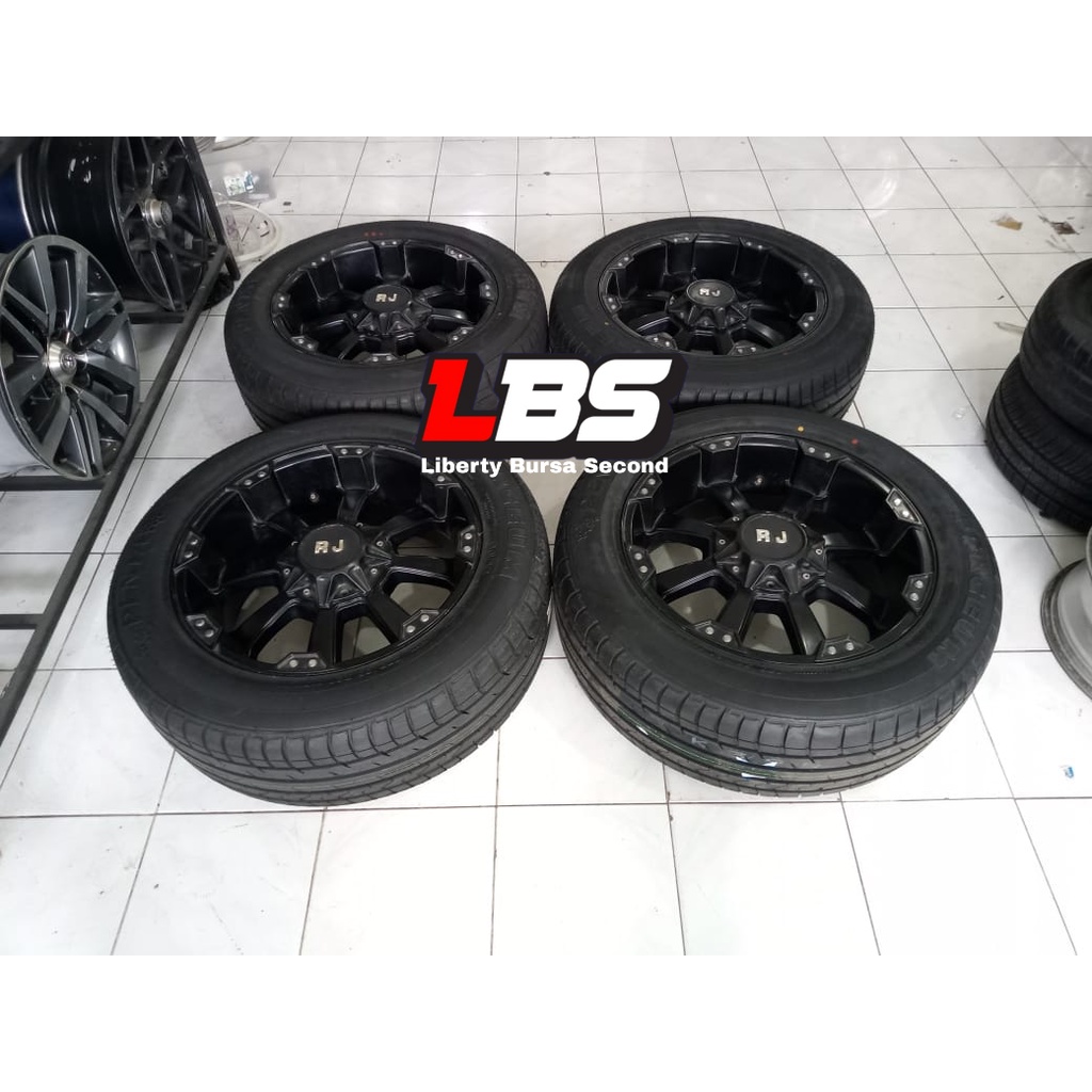 Jual VELG MOBIL SEKEN BALISTIK RING 20X9 PCD 6X139 ET12 + BAN ACCELERA 275/55R20 PAJERO, STRADA ...