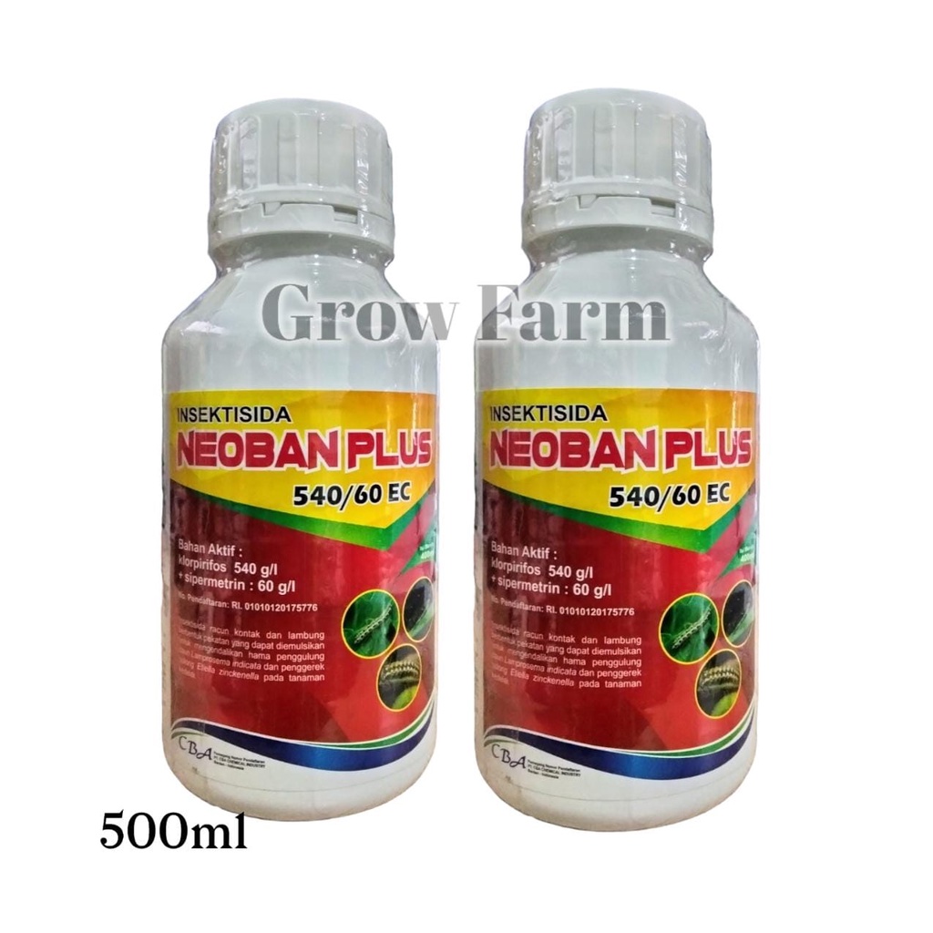 Jual Insektisida NEOBAN PLUS 400ml Bahan Aktif Klorpirifos 540 g/l ...