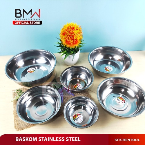 Jual BMW Waskom Stainless 201 16cm /BMW Kitchen Ware - Kobokan Mangkok ...