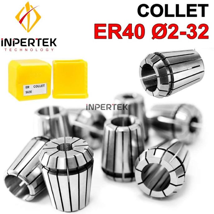 Jual Collet ER-40| Collet ER40 | ER Collet Chuck Arbor | Colet Cuk ...