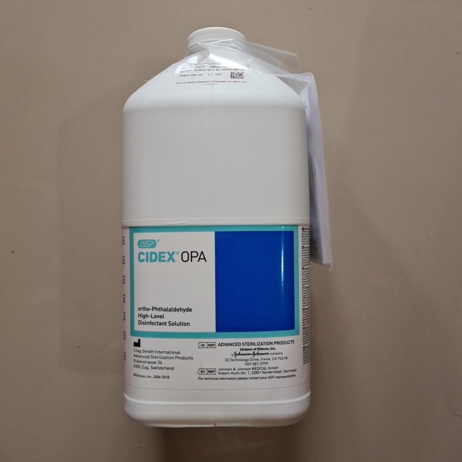 Jual CIDEX OPA 3.8 Liter / Cairan Disinfectant /Cairan Pencuci ...