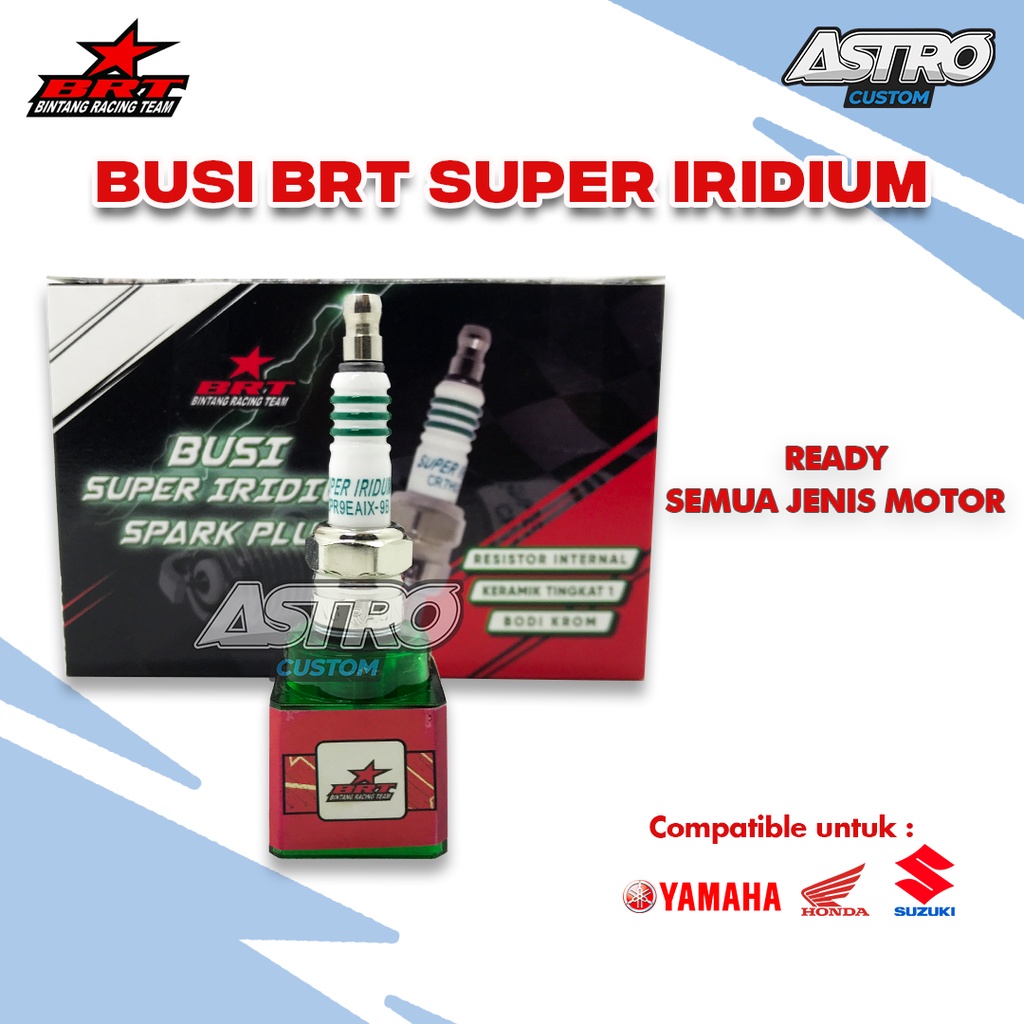 Jual Busi Racing Iridium BRT Vario PCX BEAT NMAX AEROX 155 MIO M3 Fino XRide ADV Semua Type ...