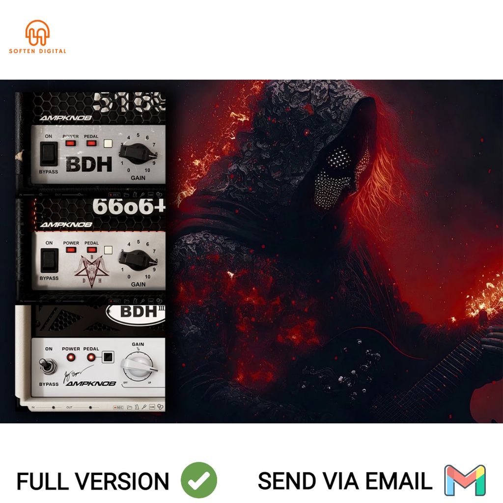Jual Bogren Digital AmpKnob BHD Bundle - VST Plugin era-defining high ...