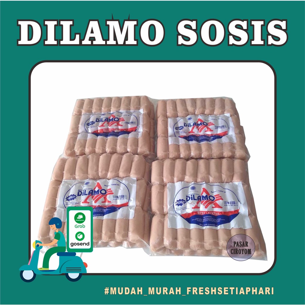 Jual DILAMO SOSIS / DILAMO SMOKE BEEF / DILAMO BAKSO MUTIARA FRESH ...