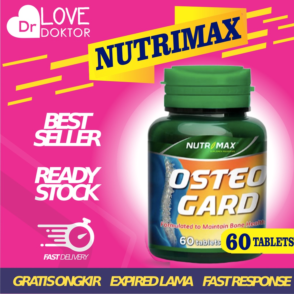 Jual NUTRIMAX OSTEO GARD OSTEOGARD VITAMIN CALCIUM KALSIUM TULANG SENDI ...