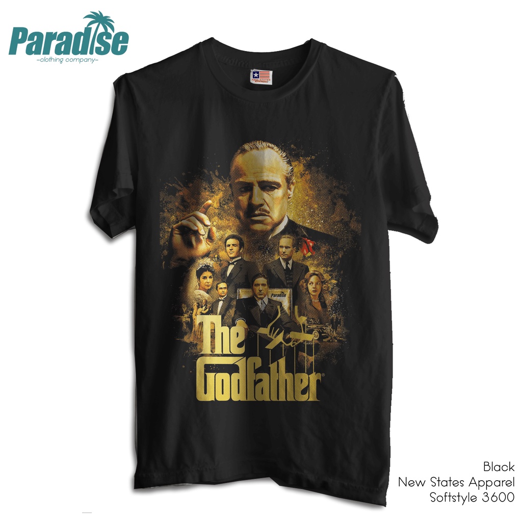 Jual PARADISE Baju Kaos Film - The GodFather | Shopee Indonesia