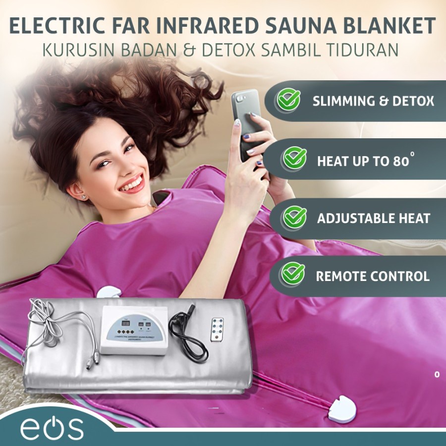 Jual Electric far infrared sauna menguruskan badan Detox | Shopee Indonesia