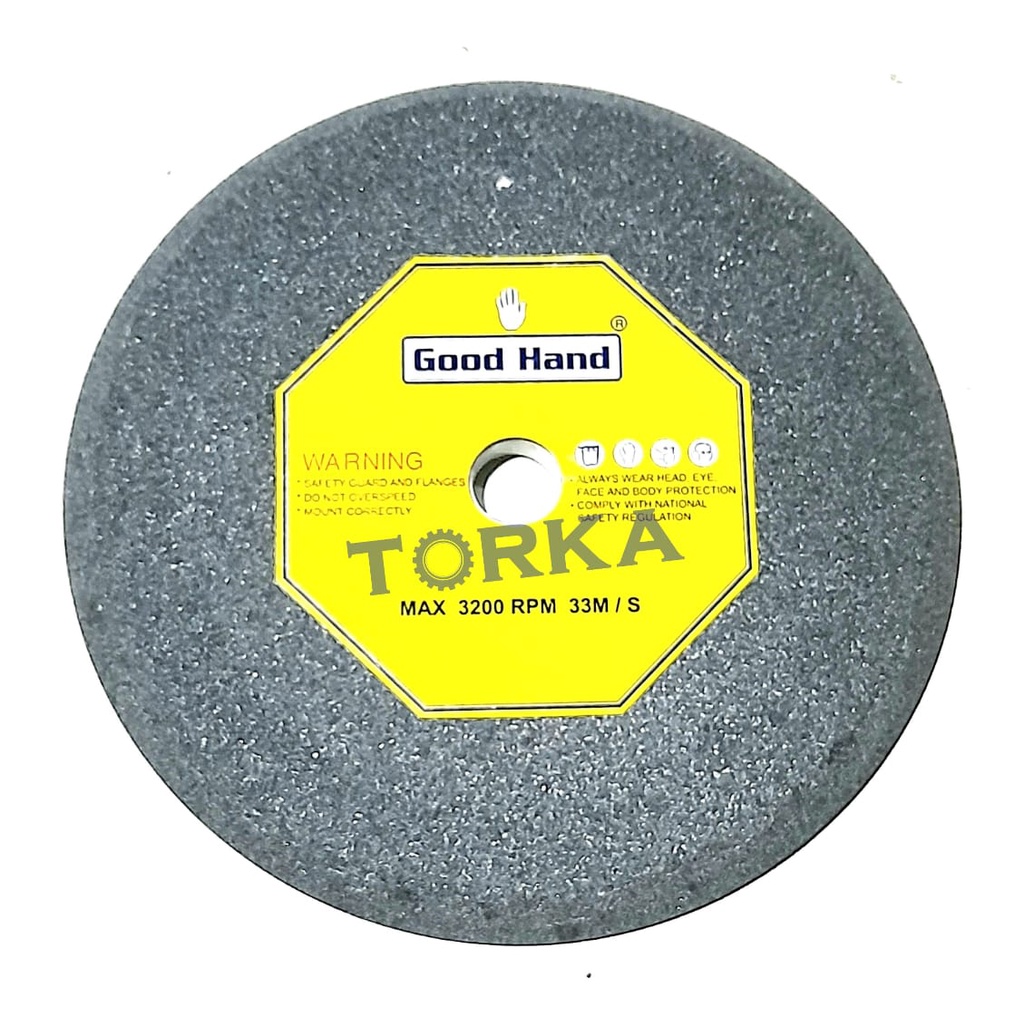 Jual Batu Gerinda Serong GOODHAND 8"X1/2"X3/4" A80 Abu | Shopee Indonesia