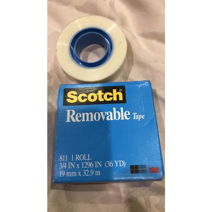 Jual JUAL 3m 811 Scotch removable tape | Shopee Indonesia