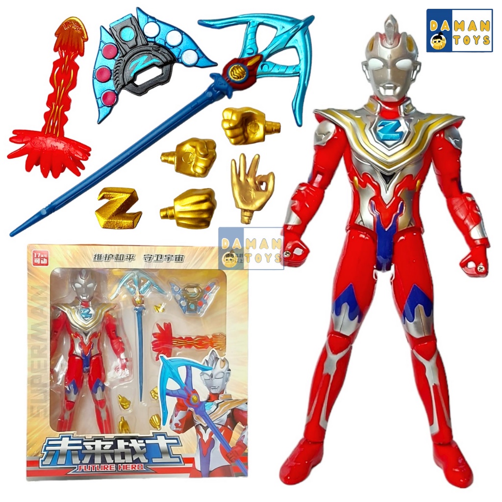 Jual Ultraman Trigger Multi SHF Ultra Action Figure Ultraman Z Delta ...