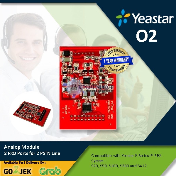 Jual Yeastar O2 Module (2 FXO Ports) | Shopee Indonesia
