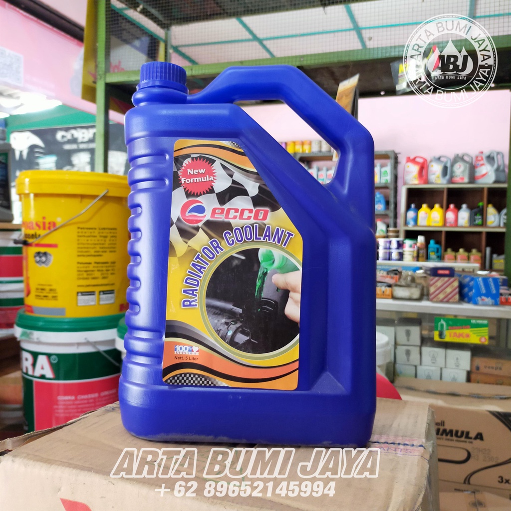 Jual Radiator Coolant Ecco 5L (Merah) | Shopee Indonesia