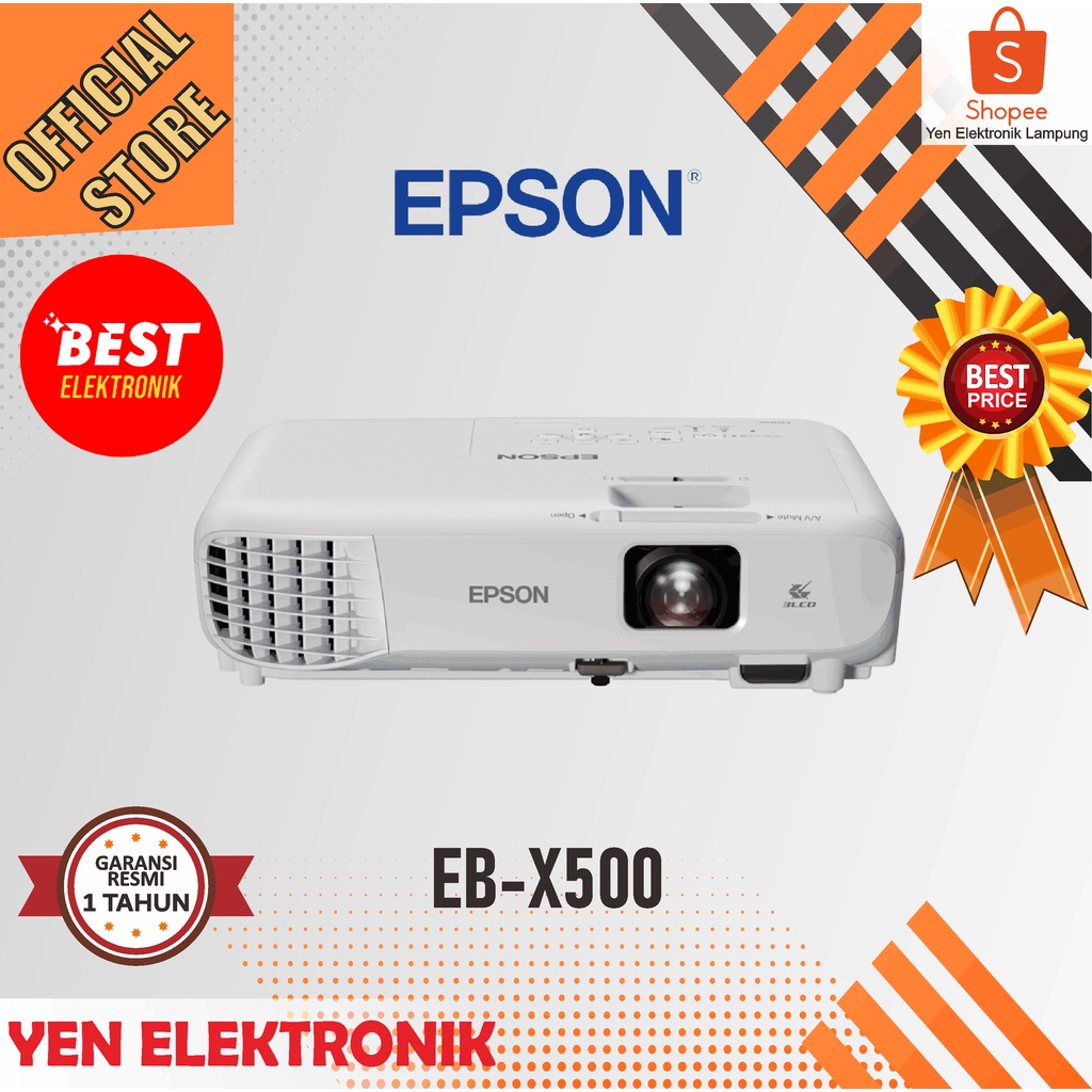 Jual Projector EPSON EB X500 XGA 3LCD Projector Garansi Resmi EPSON | Shopee Indonesia