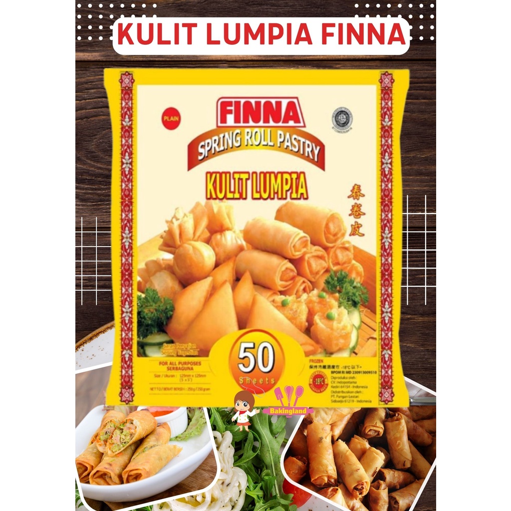 Jual Kulit lumpia finna spring roll pastry | Shopee Indonesia