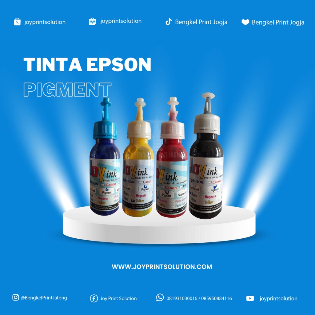 Jual Tinta Pigment 100 ml For Epson | Shopee Indonesia