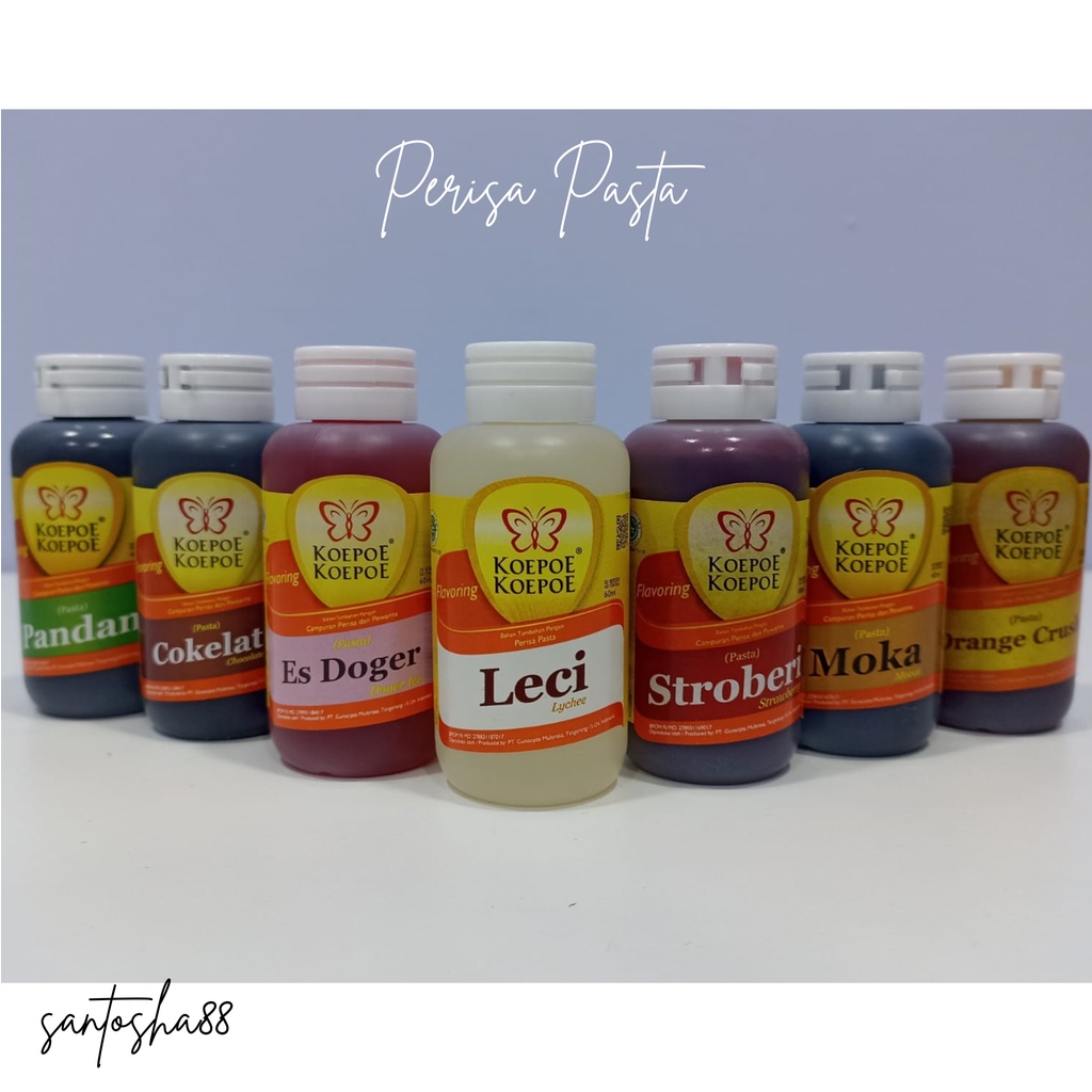Jual TERMURAH !!! Pasta Perisa Makanan Minuman / Flavouring Koepoe ...