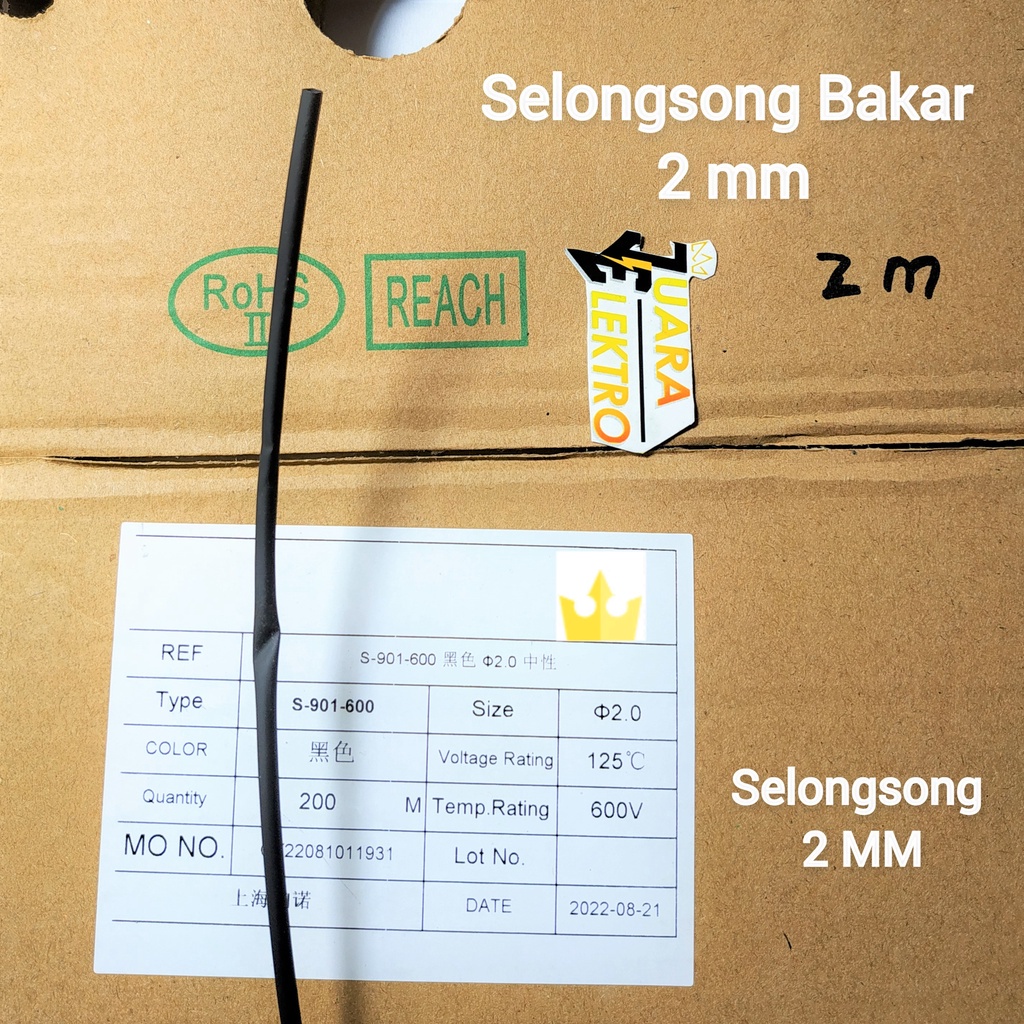 Jual (1 Meter) SELONGSONG BAKAR 2 MM - 10 MM | Variasi Selongsong Bakar ...