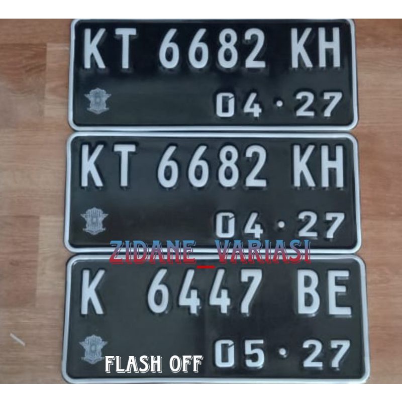 Jual plat motor model replective 1 pcs (1 plat ) | Shopee Indonesia