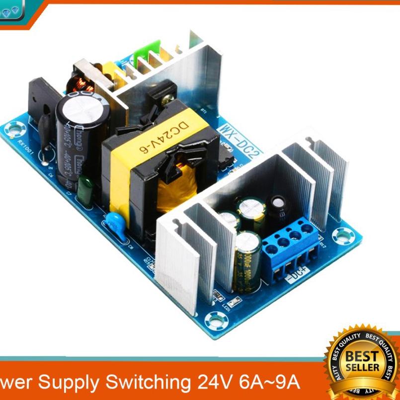 Jual Power Supply Switching 24V 6A - 9A Adaptor AC-DC PSU SMPS 24V 5A ...