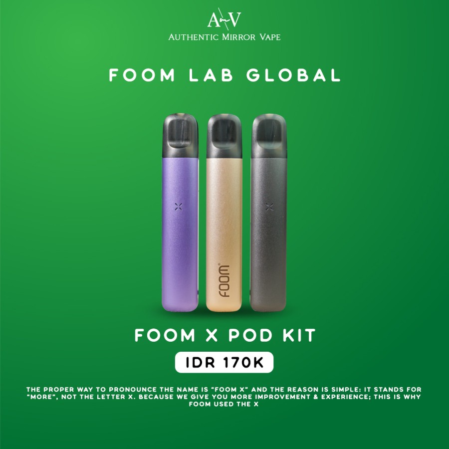 Jual Foom X Pod Kit By Foom Lab Global - PS | Shopee Indonesia