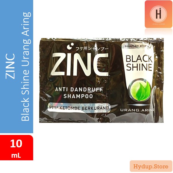 Jual Zinc Shampoo | Sampo Anti Dandruff Black Shine Urang Aring Satuan ...
