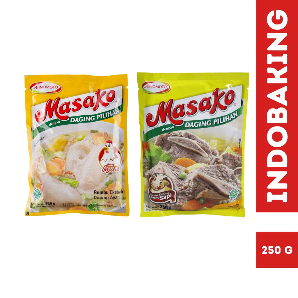 Jual Masako Penyedap Rasa Ayam And Sapi 250g Shopee Indonesia