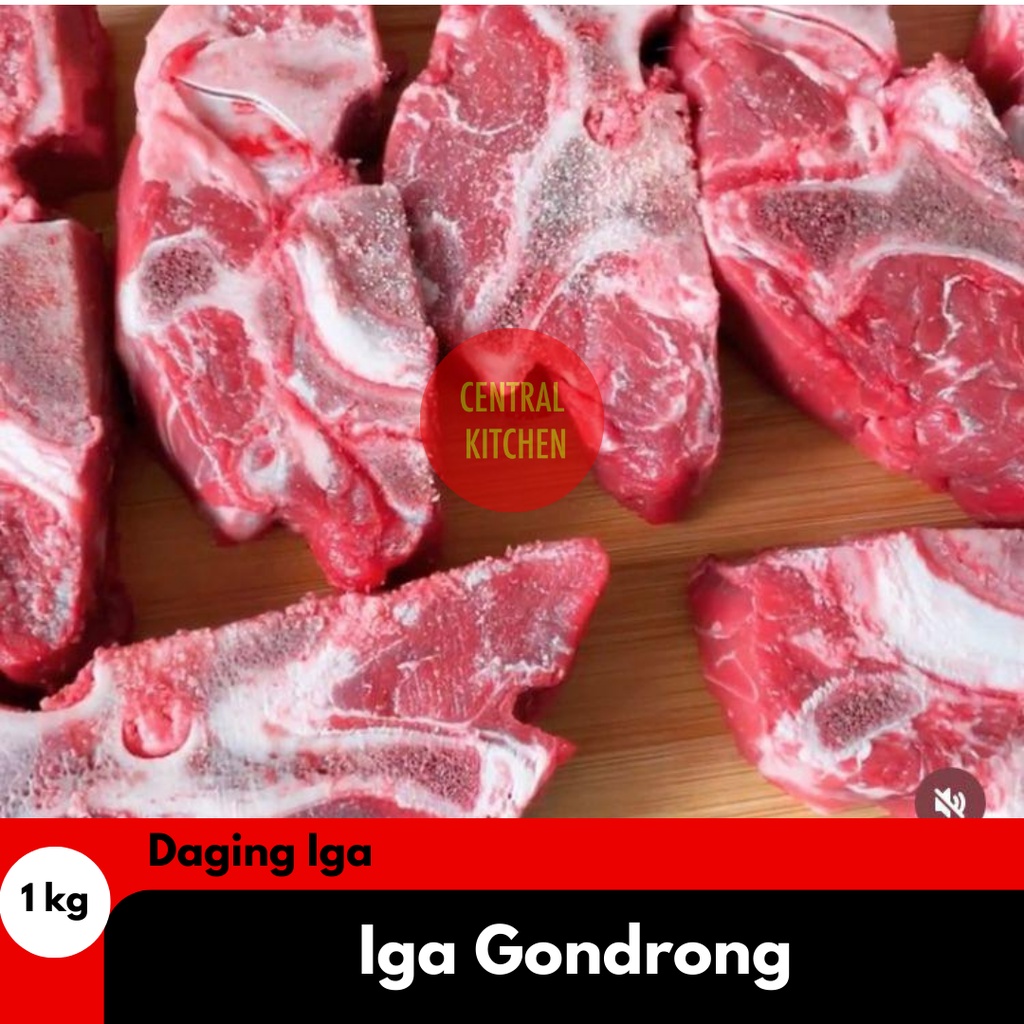 Jual Iga Sapi Gondrong / Neck Bone Beef / Tulang Leher Berdaging ...