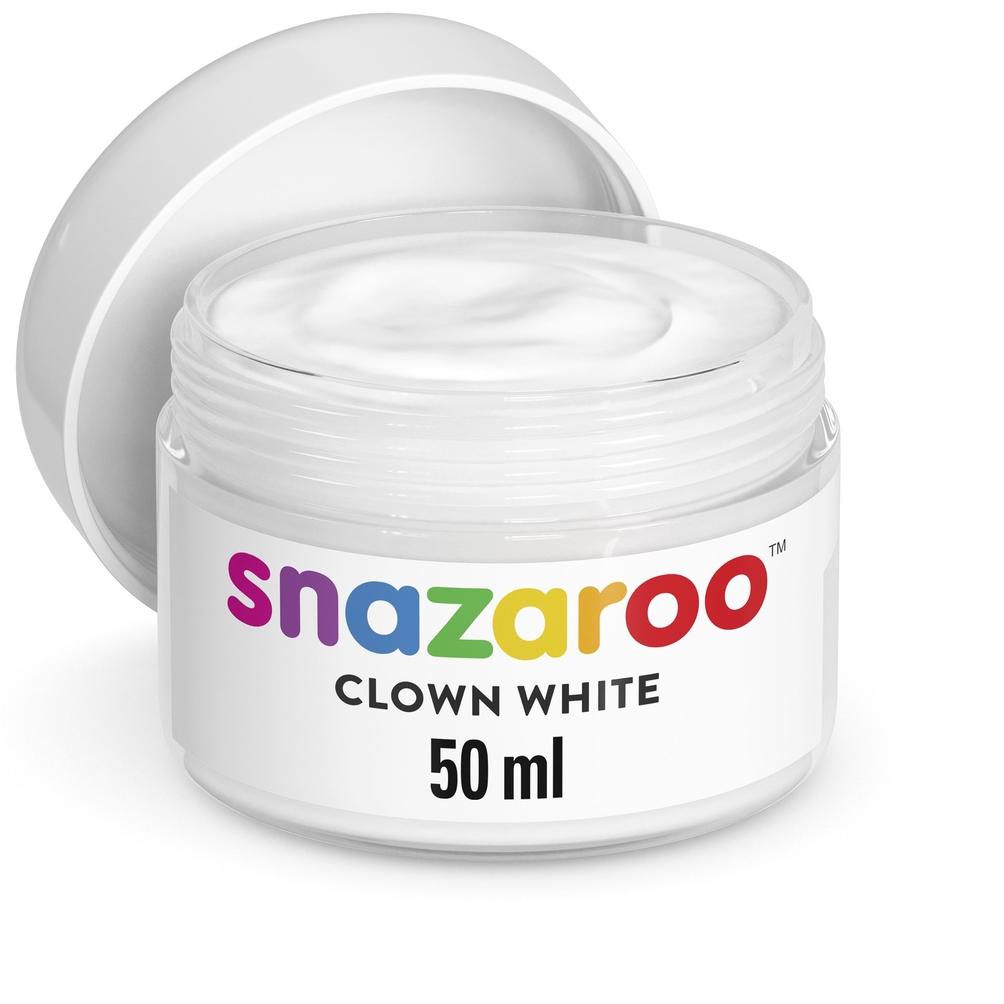 Jual Cat Muka Snazaroo Clown White Face Body Paint Color | Shopee Indonesia