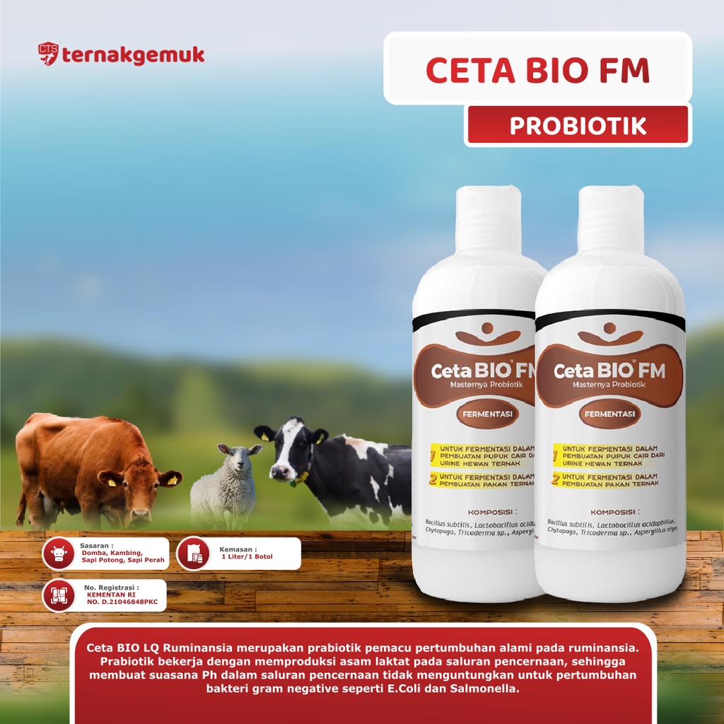 Jual PROBIOTIK CAMPURAN FERMENTASI (CETA BIO FM) | Shopee Indonesia